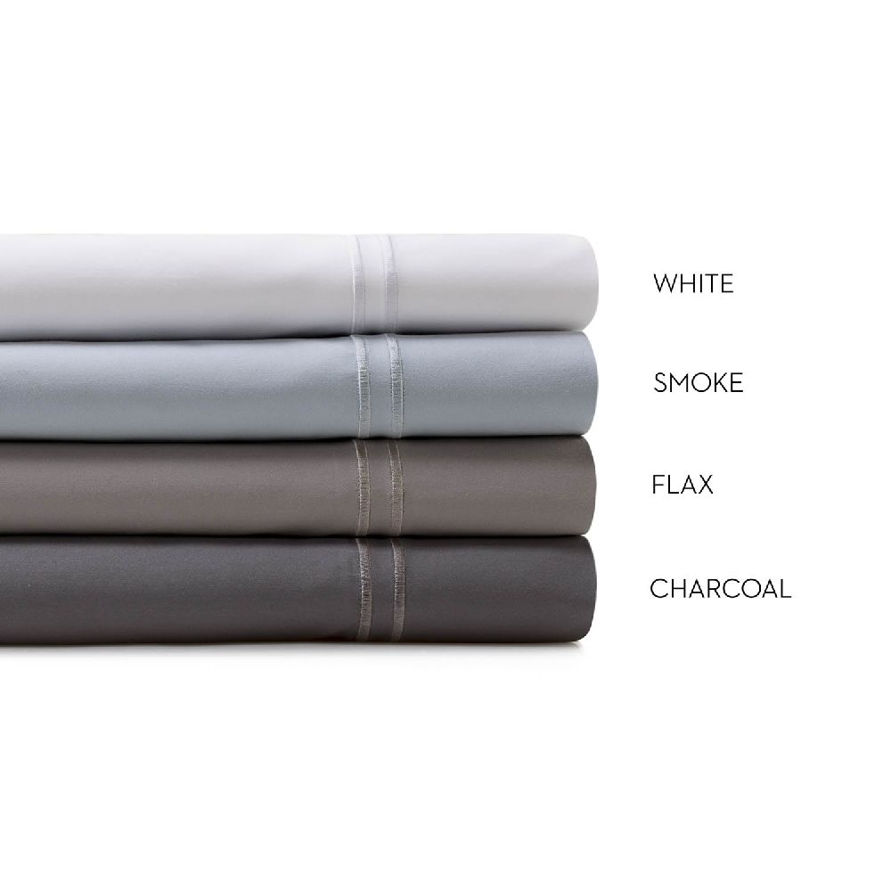 Malouf MAS6SCFLSS Supima Cotton Split Cal King Flax Sheets