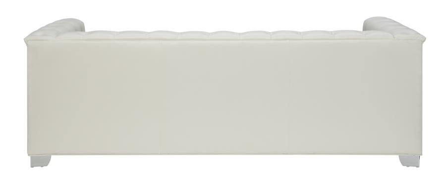 Chaviano Collection 505391 Sofa Set Pearl White Contemporary Design ...